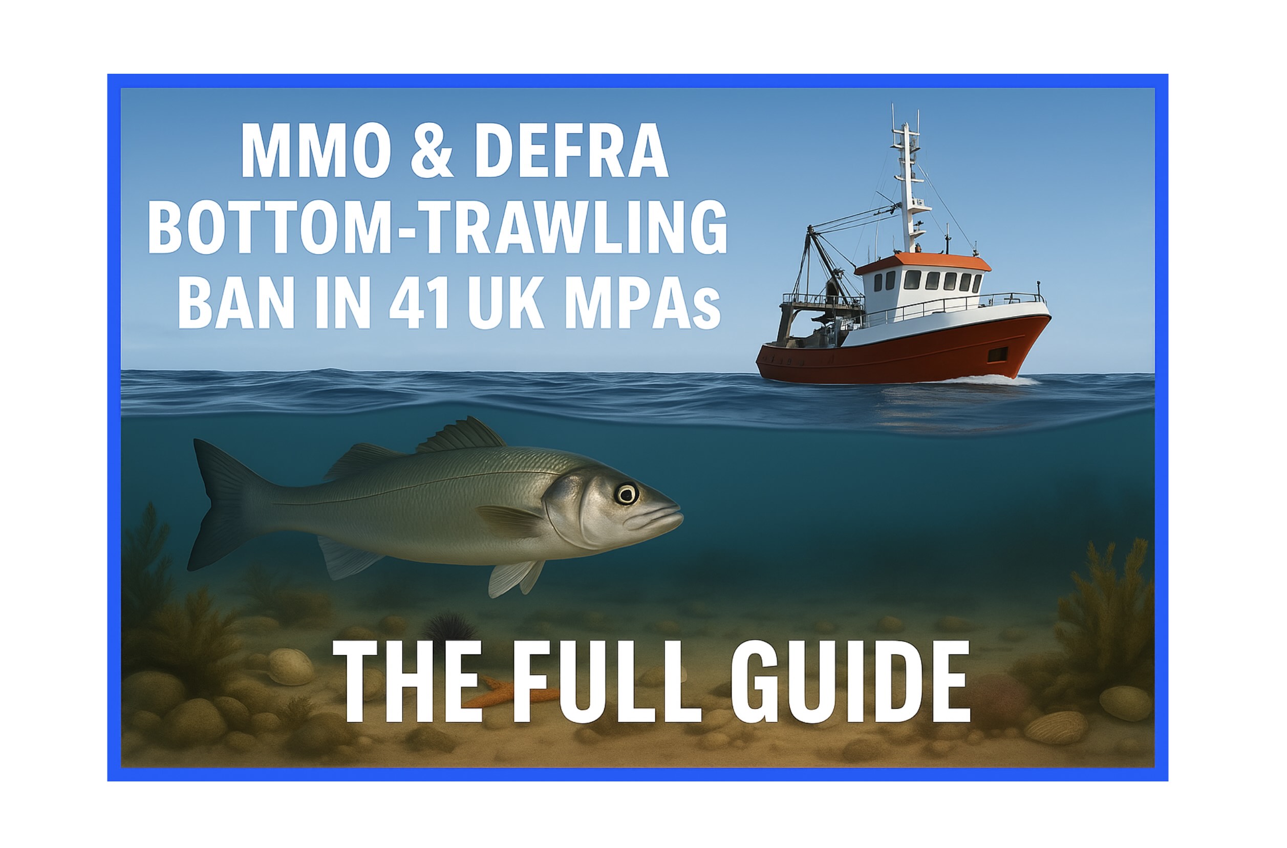 MMO & DEFRA Bottom-Trawling Ban in 41 UK MPAs – The Angling Guide